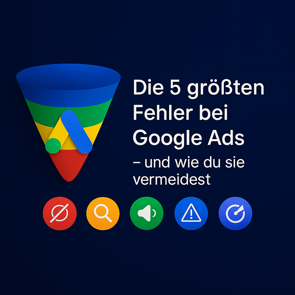 Die 5 größten Fehler bei Google Ads und wie du sie vermeidest - SPCTR.